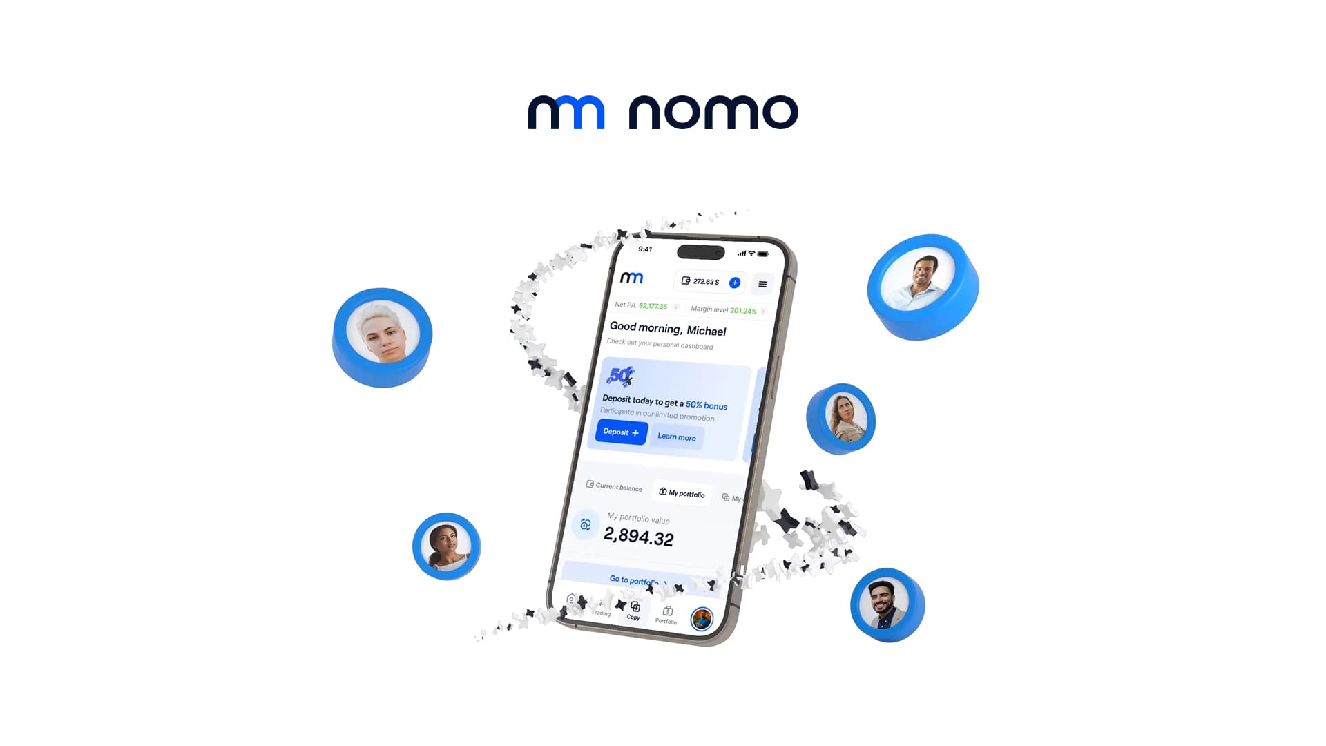 Invista com nomo AI Index | nomo